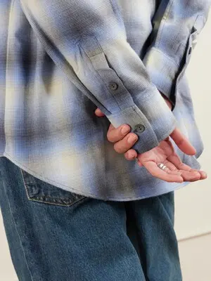 Matteau Checked Cotton-flannel Shirt