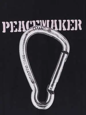 PEACEMAKER OAMC Cotton Tshirt With Carabinier Print