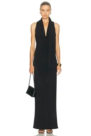 EAVES Ira Maxi Dress - Black