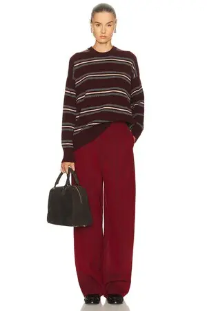 &daughter Innes Stripe Slouch Crewneck