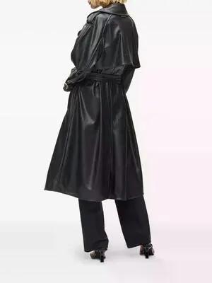Karl Lagerfeld Belted Double-breasted Trench Coat