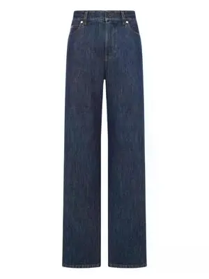 Fendi Textured Denim Jeans