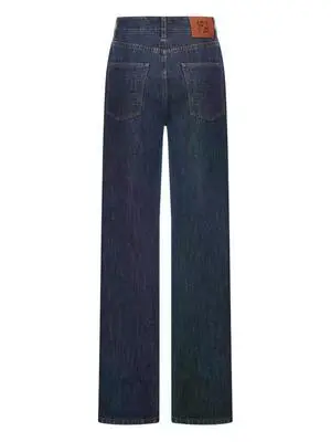 Fendi Textured Denim Jeans