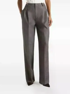 Manière De Voir Maniere De Voir Julie Pleated Tailored Trousers - Grey