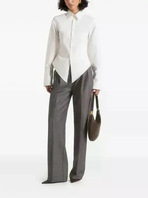 Manière De Voir Maniere De Voir Julie Pleated Tailored Trousers - Grey