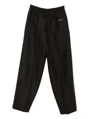 AMI Paris Elasticated-waist Wool Trousers