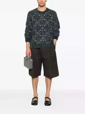 Casablanca Monogram Crew-neck Sweater