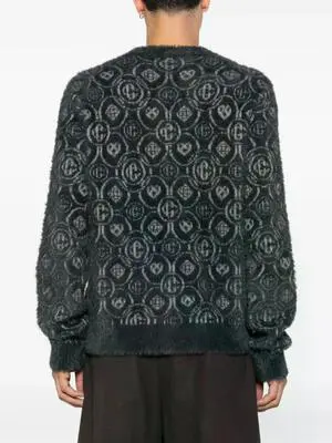 Casablanca Monogram Crew-neck Sweater