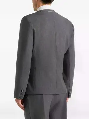 Manière De Voir Timéo Double-breasted Tailored Blazer - Grey