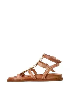 KOTRIS SANDALS Stone-embellished Buckle Sandals