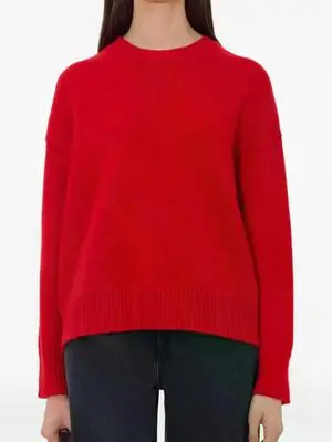 Loulou De Saison Pia Drop-shoulder Sweater - Red