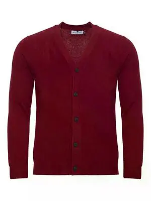 LOJA DAS MEIAS Button V-neck Cardigan