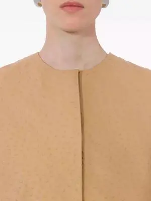 Loulou De Saison Yari Leather Coat
