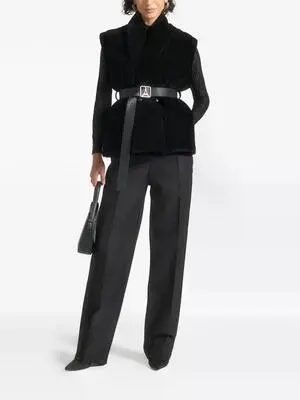 Manière De Voir Taya Velvet-effect Puffer Jacket
