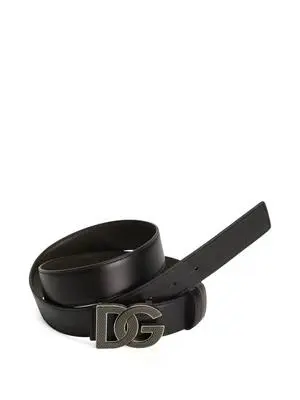 Dolce & Gabbana Belt With Logo Buckle
