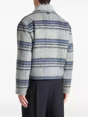 Manière De Voir Checked Brushed Jacket