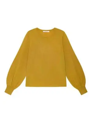 Malìparmi Balloon-sleeve Sweater - Yellow