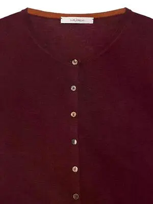 Malìparmi Pocket Button Color Block Cardigan
