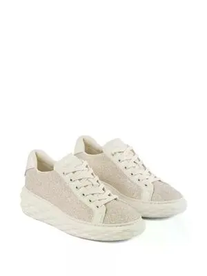 JIMMY CHOO Diamond Light Maxi F Platform Sneakers