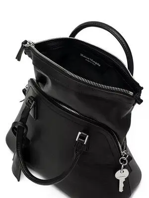 MAISON MARGIELA Mini 5ac Leather Tote Bag