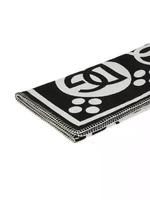 Dolce & Gabbana Logo-pattern Blanket