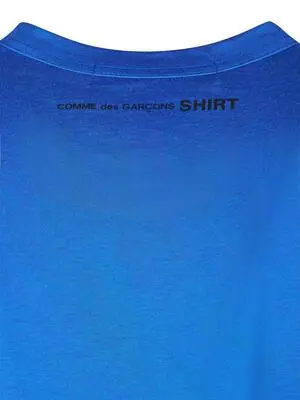 Comme Des Garçons Panelled T-shirt - Blue