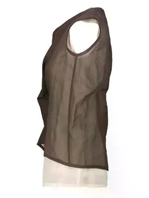 THE ROW Inawa Layered Top - Brown