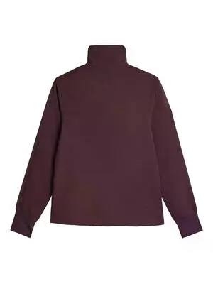 Y3 Zip-fastening Sweatshirt With Stripe Detail - Red