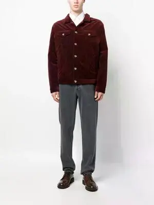 Brunello Cucinelli Corduroy Padded Shirt Jacket