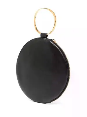 THE ROW Round Bracelet Clutch - Black
