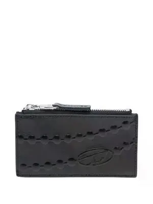 DIESEL® Card Holder Iii Zip Card-case - Black
