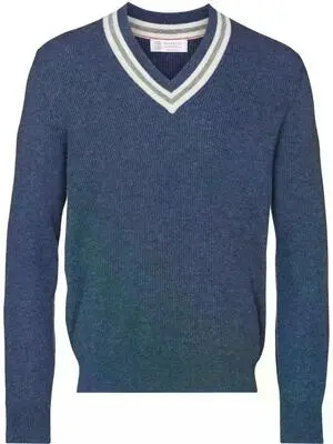 Brunello Cucinelli V-neck Cashmere Jumper