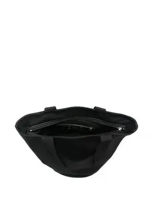THE ROW Sisal Logo-plaque Tote - Black