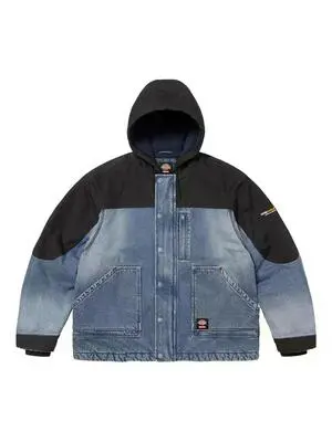 Supreme X Dickies® Hooded Work Jacket - Blue