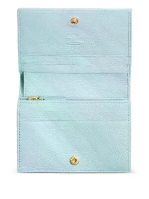 Valentino Garavani Cherryfic Grained Wallet - Blue