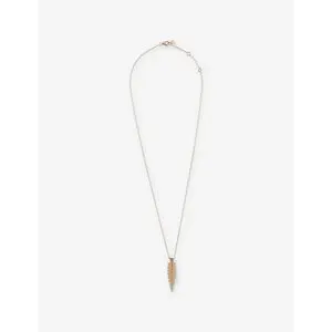 Kismet By Milka Diamond Pendant Necklace - Rose Gold