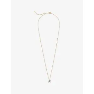 Kismet By Milka Comet Mini Diamond Pendant Necklace - Yellow Gold