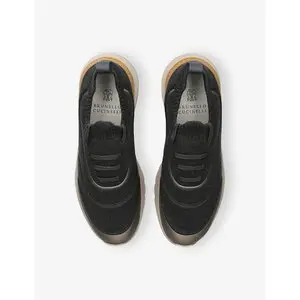 Brunello Cucinelli Knitted Low Top Sneakers
