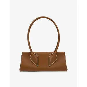 CHRISTIAN LOUBOUTIN Venus Baguette Leather Shoulder Bag - Cuoio