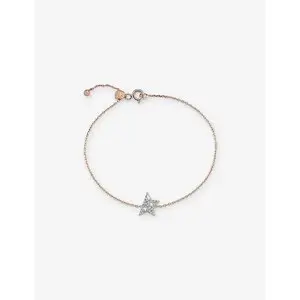 Kismet By Milka Comet Diamond Chain Bracelet - Rose Gold