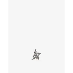 Kismet By Milka Comet Diamond Stud Earring - Yellow Gold