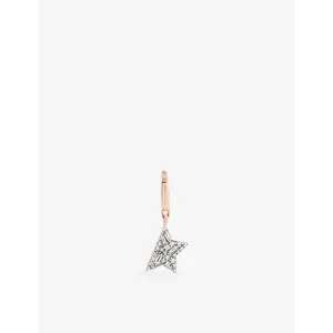 Kismet By Milka Comet Mini Diamond Charm - Rose Gold