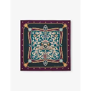 ASPINAL OF LONDON Signature Silk Scarf