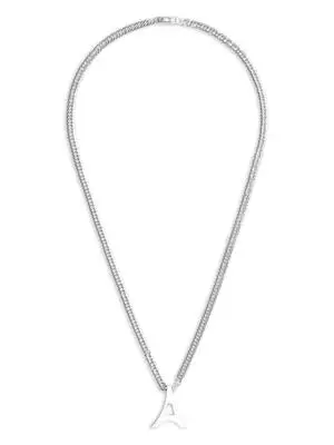 Manière De Voir Sterling Eiffel Pendant Necklace