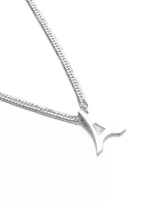 Manière De Voir Sterling Eiffel Pendant Necklace