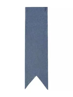 Giorgio Armani Silk Scarf - Blue