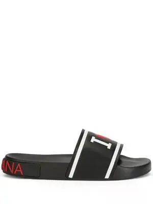 Dolce & Gabbana Raised Logo Slides