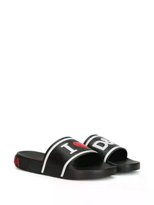 Dolce & Gabbana Raised Logo Slides