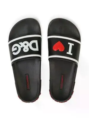 Dolce & Gabbana Raised Logo Slides