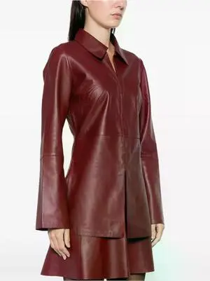BY MALENE BIRGER Panelled Shirt - Red